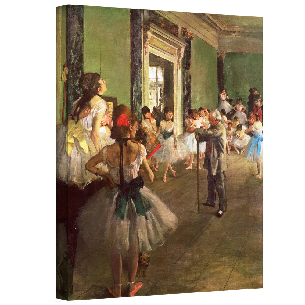 Vault W Artwork 'The Dancing Class' by Edgar Degas - Unframed Graphic Art on Canvas - Wayfair Canada